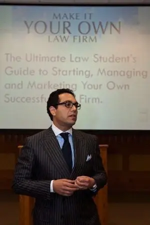 "Make It Your Own Law Firm" Book Reading, Signing and Pizza